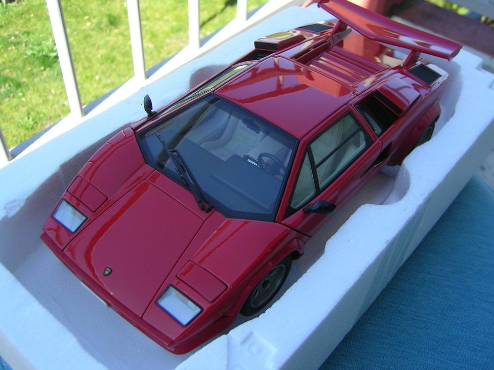 Lamborghini Countach 5000S rot 1:18 AutoArt Millennium | Kaufen auf Ricardo