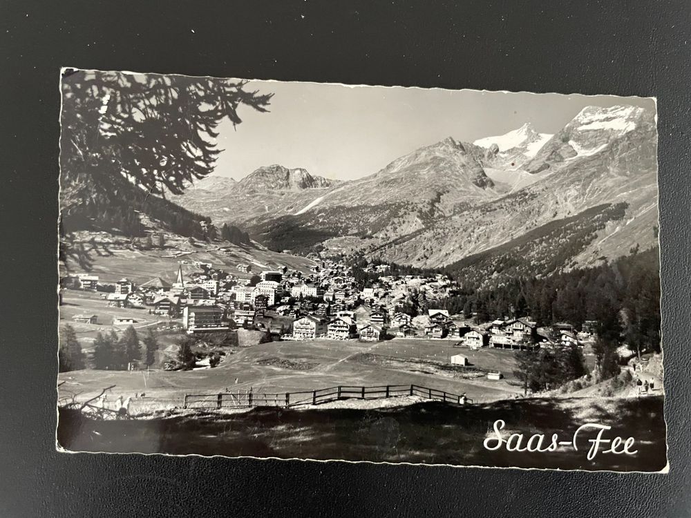 AK VS Saas-Fee gegen Fletschhorn und Laquinhorn (Gebraucht) in Thal für CHF 3 – mit Lieferung ...