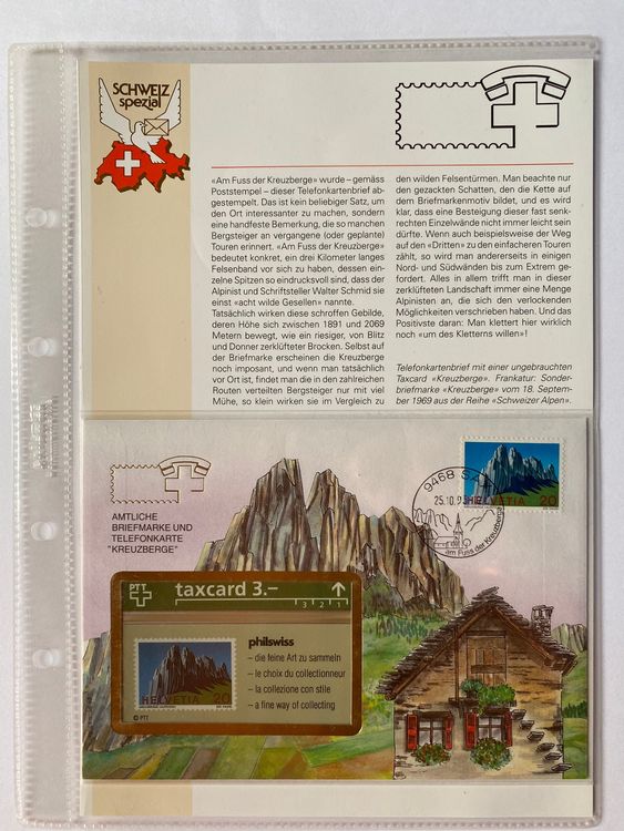 FDC Briefmarke + Telefonkarte Kreuzberge 1993 (Ortsn.) (Neu (gemäss Beschreibung)) in ...