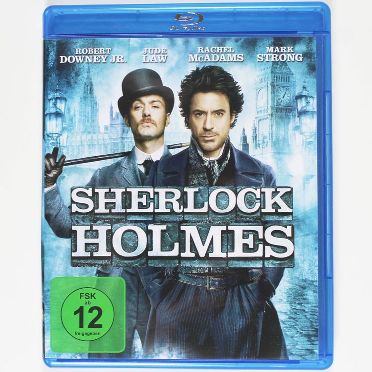 Blu-Ray SHERLOCK HOLMES Robert Downey JR & Jude Law (Gebraucht) in ...