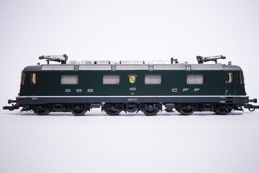 8å Roco 63730.2 SBB Re 6/6 11665 grün Ziegelbrücke (Gebraucht) in für ...