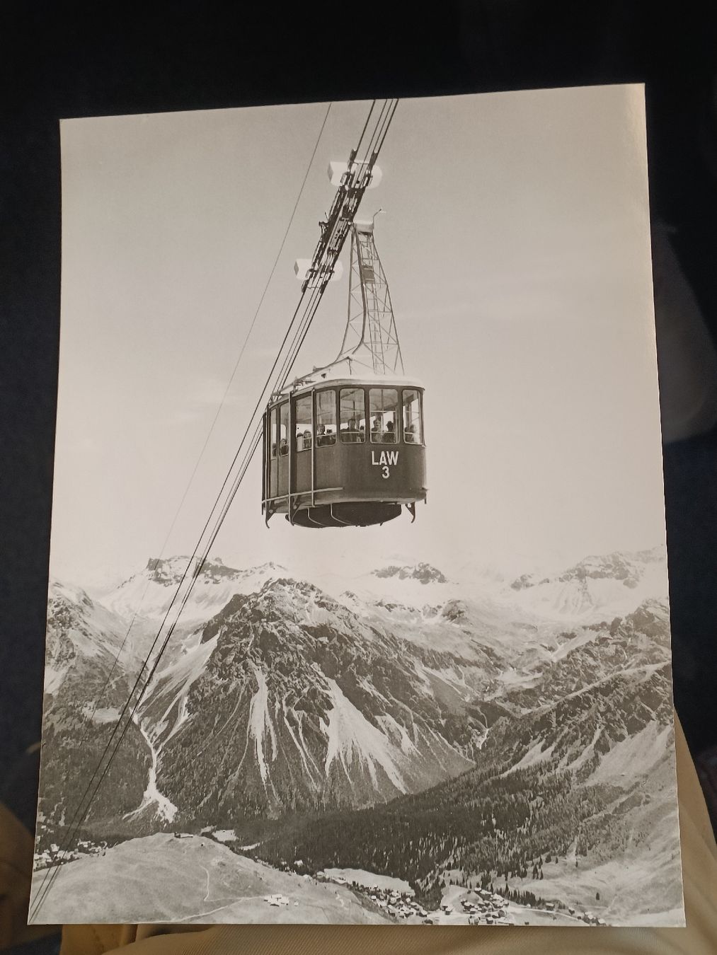 Altes Werk Photo / Von Roll - Arosa Weisshorn Seilbahn (Gebraucht) in ...