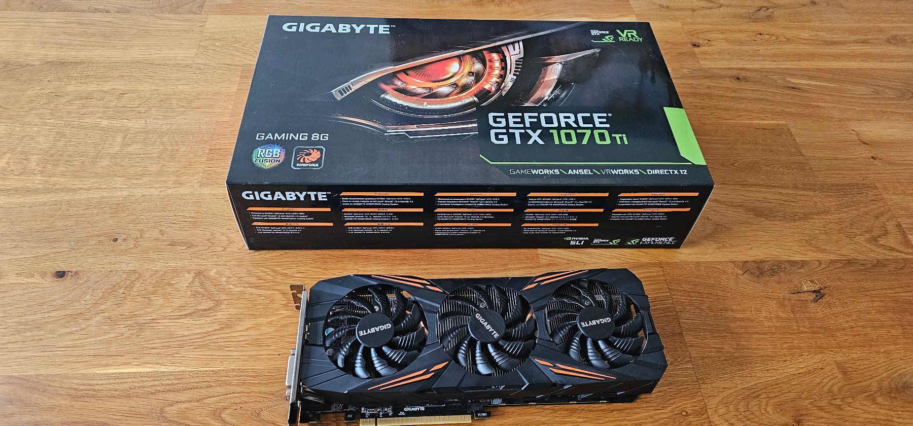 Gigabyte Nvidia GeForce GTX 1070 Ti 8GB - Top Zustand! (Gebraucht) in ...