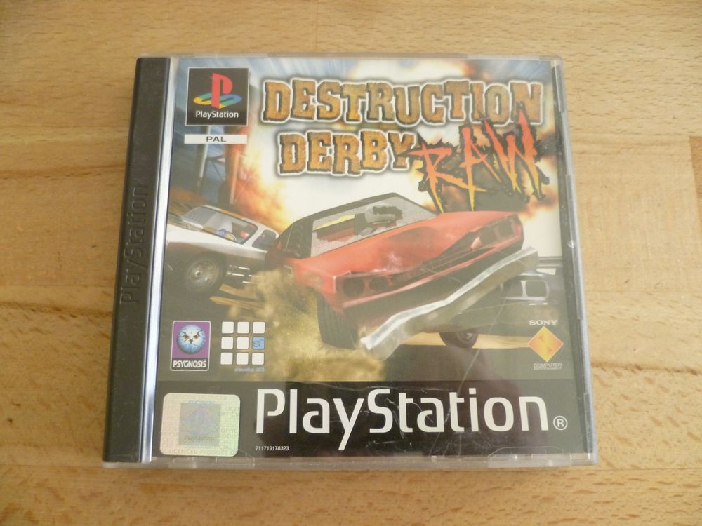 Destruction Derby Raw - Sony PS1 (Gebraucht) in Thalwil für CHF 13 ...
