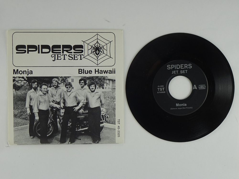 Spiders Jet Set [CH] - Monja b/w Blue Hawaii (Neu (gemäss Beschreibung ...