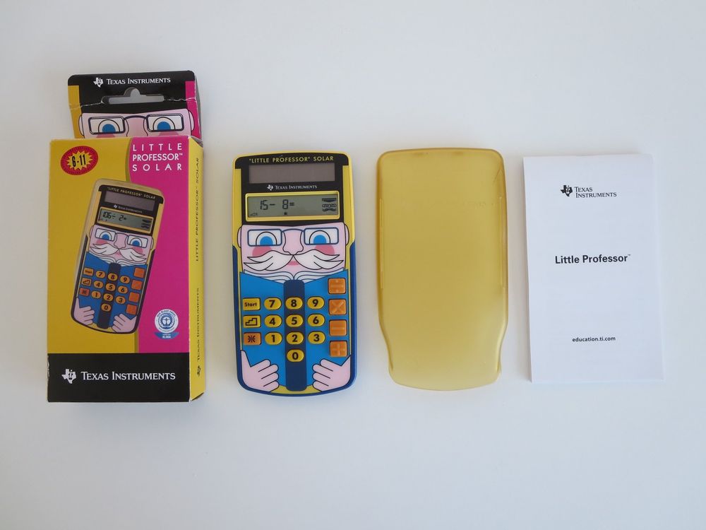 TEXAS INSTRUMENTS Schulrechner "Little Professor Solar" | Kaufen auf ...
