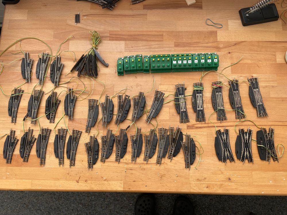 Weichen-Konvolut Spur N 9mm | Kaufen auf Ricardo