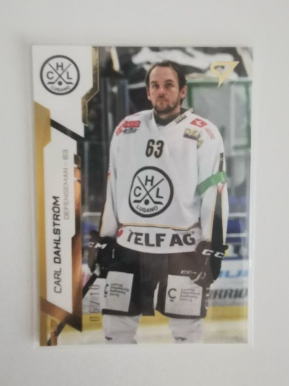 Carl Dahlström - HC Lugano HCL - Gold 06/10 - Sportzoo | Kaufen auf Ricardo