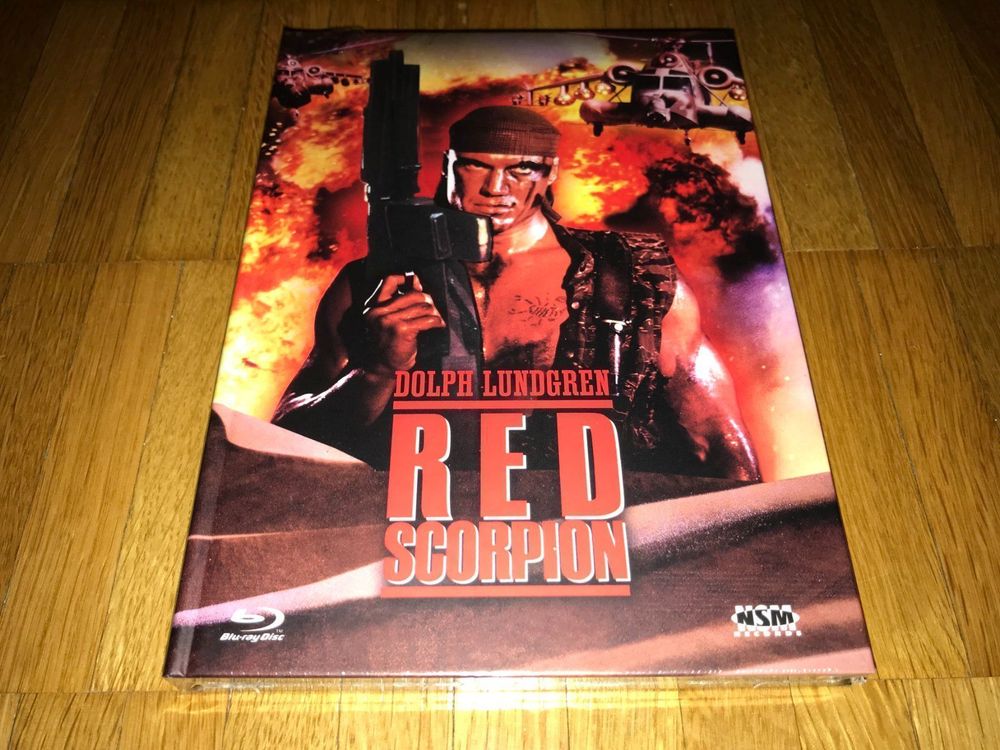 Red Scorpion - MEDIABOOK - F - NSM - UNCUT (Neu und originalverpackt ...