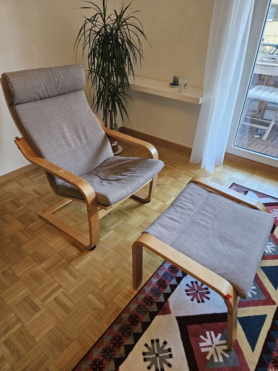 Luxus Poang Sessel Bezug Ebenbild