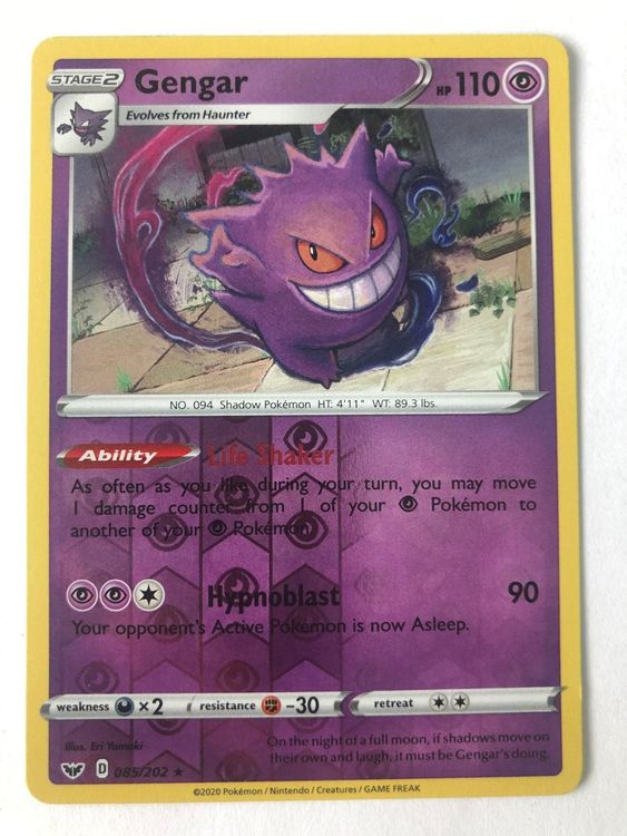 Gengar - Reverse Holo - Rare Pokemon | Kaufen auf Ricardo