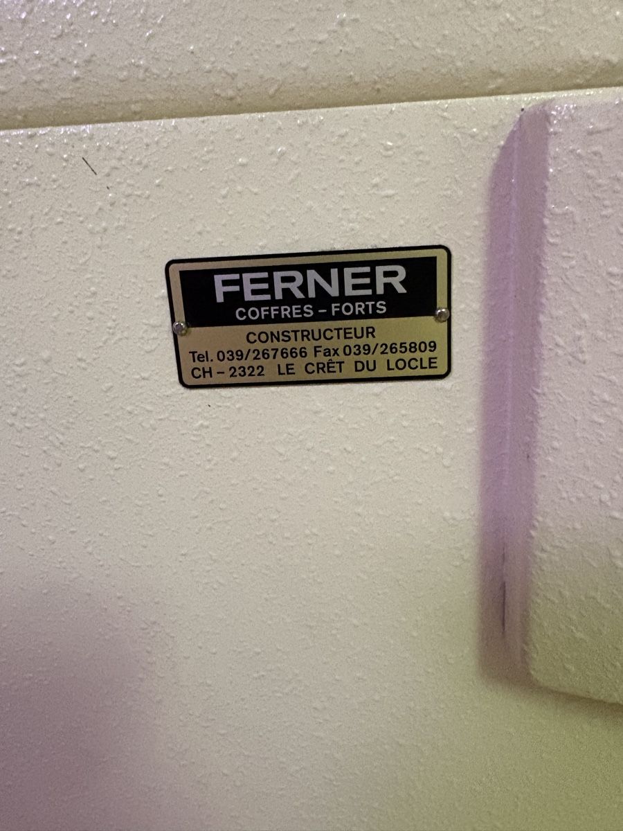 Coffre fort Ferner le Cret-du-Locle (D'occasion) à Cointrin pour CHF ...
