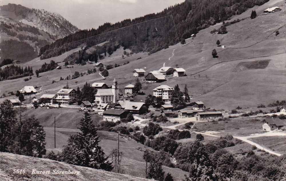 Sörenberg Kurort Militärbaracken Photo 1958 LU | Kaufen auf Ricardo