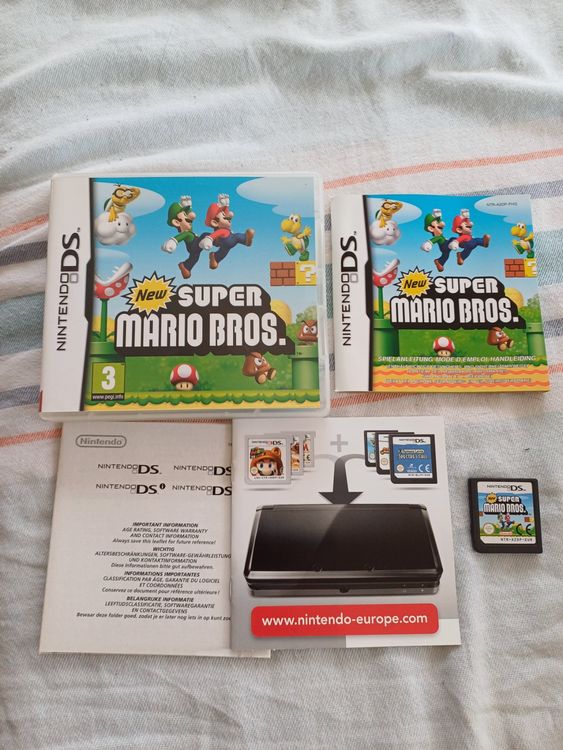 SUPER MARIO BROS NINTENDO DS 3DS 2DS (Neu (gemäss Beschreibung)) in ...
