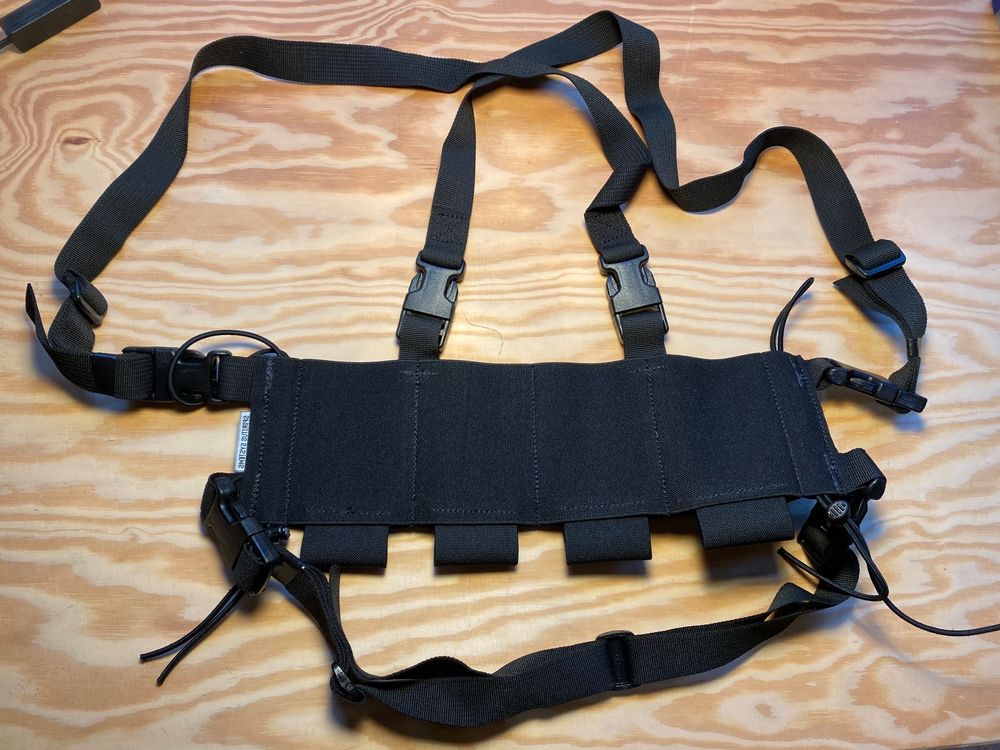 Spiritus Systems Bank robber chest rig Black New tactical (Neu (gemäss ...