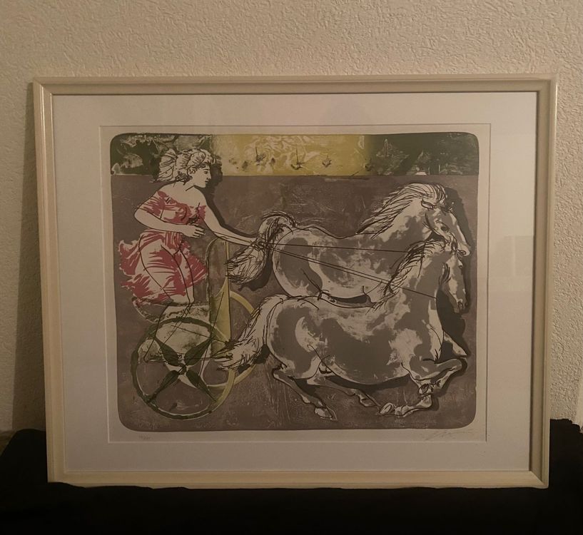 Hans Erni Original Lithographie 1955 | Kaufen auf Ricardo