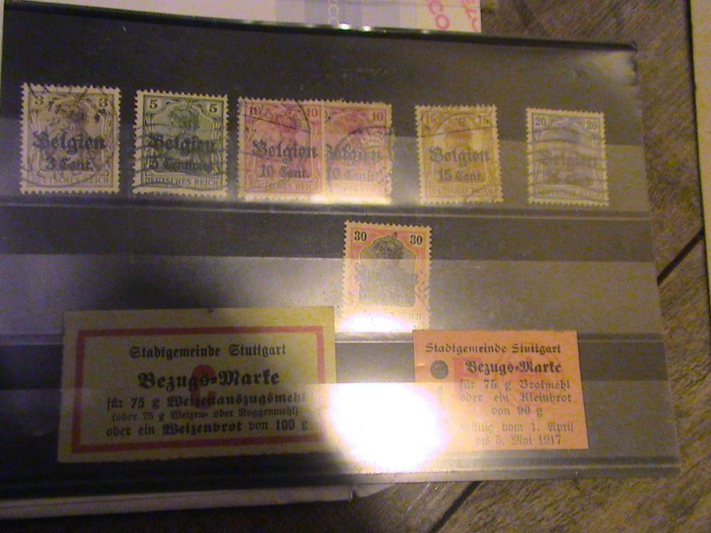 Briefmarken, Essenskarten, Fotos WKll | Kaufen auf Ricardo