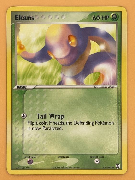 Ekans 55/109 Pokémon EX Team Rocket Returns ab 1.- | Kaufen auf Ricardo