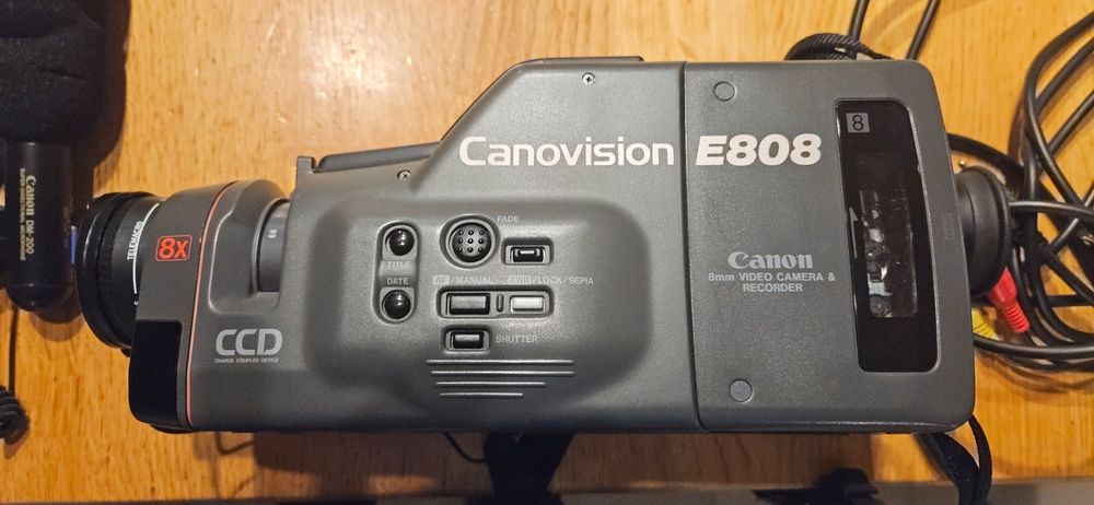 Canon Camcorder 8mm Canovision E80/E808 (Gebraucht) in Altnau für CHF 1 – nur Abholung auf ...