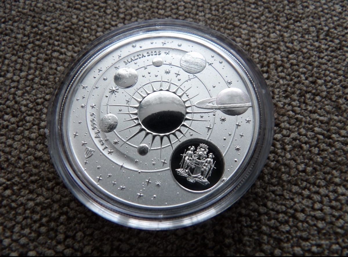 Malte 5 euro argent 1UNZE 999% Copernicus (Neu und originalverpackt) in ...