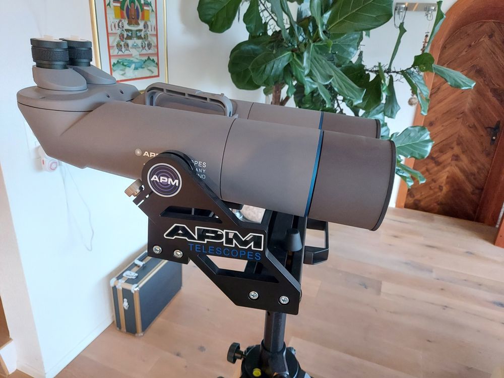 Astro-Grossfernglas APM 100 ED 90°mit viel Zubehör | Kaufen auf Ricardo