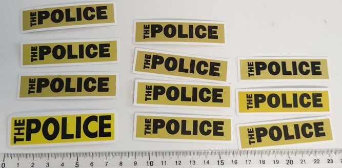 The Police - 1 Aufkleber und 10 Sticker (Neu (gemäss Beschreibung)) in ...