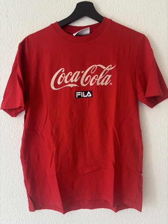 Fila x Coca-Cola Red T-Shirt - Limited Edition - Size S (Neu (gemäss ...