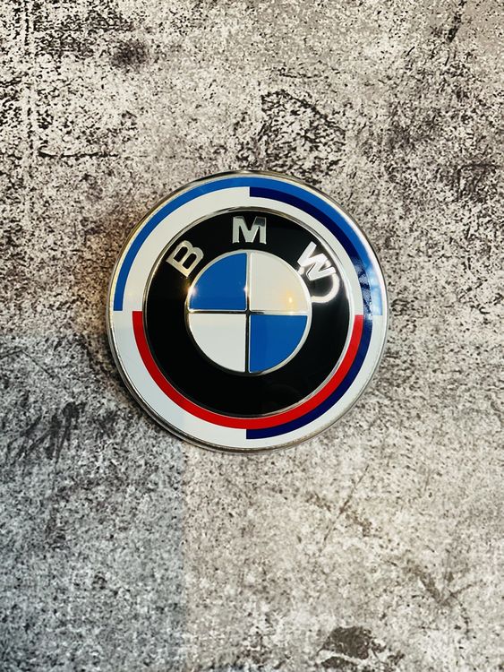 BMW M Jubiläum Motorhauben Heckklappen Lenkrad Emblem Logo (Neu und ...