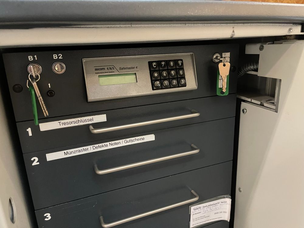 Tresor Ascom Safe Master SM4 Berna (Gebraucht) in Olten für CHF 514 ...