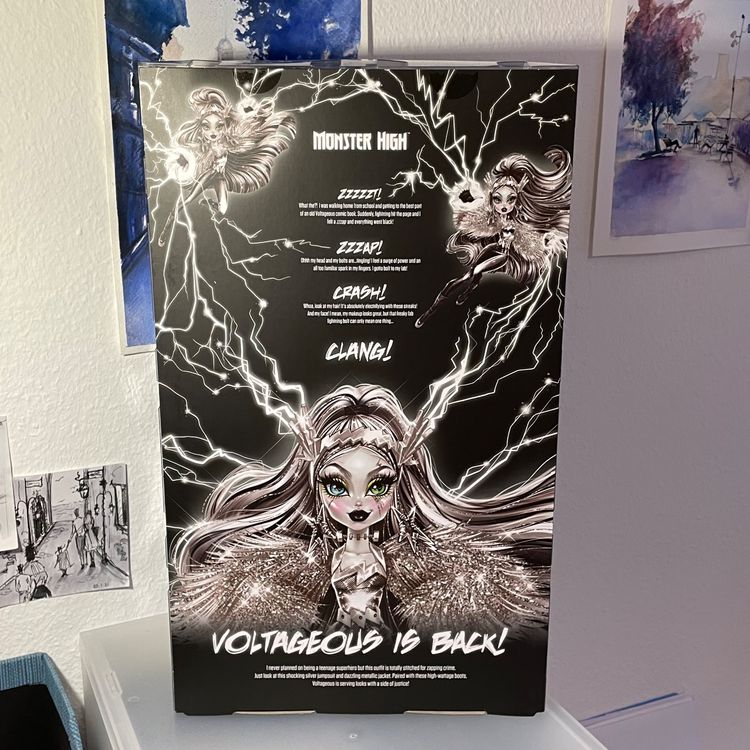 RAR: Monster High SDCC 2022 Voltageous Frankie Stein NEU (Neu und ...