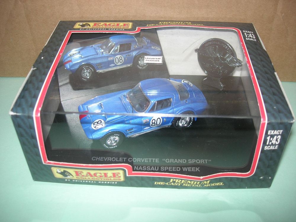 Corvette „Grand Sport“ Coupe N°80, 1963 * Eagle's Race 1:43 | Kaufen ...