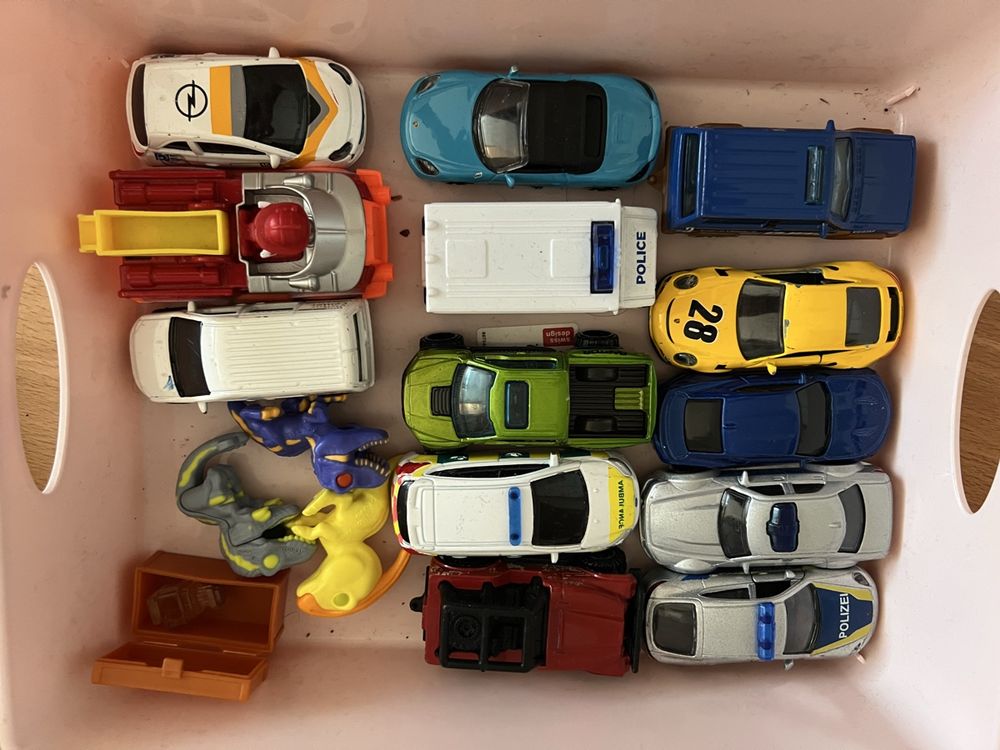 Metall Autos, Set mit verschiedenen kleinen Autos und mittle (Gebraucht ...