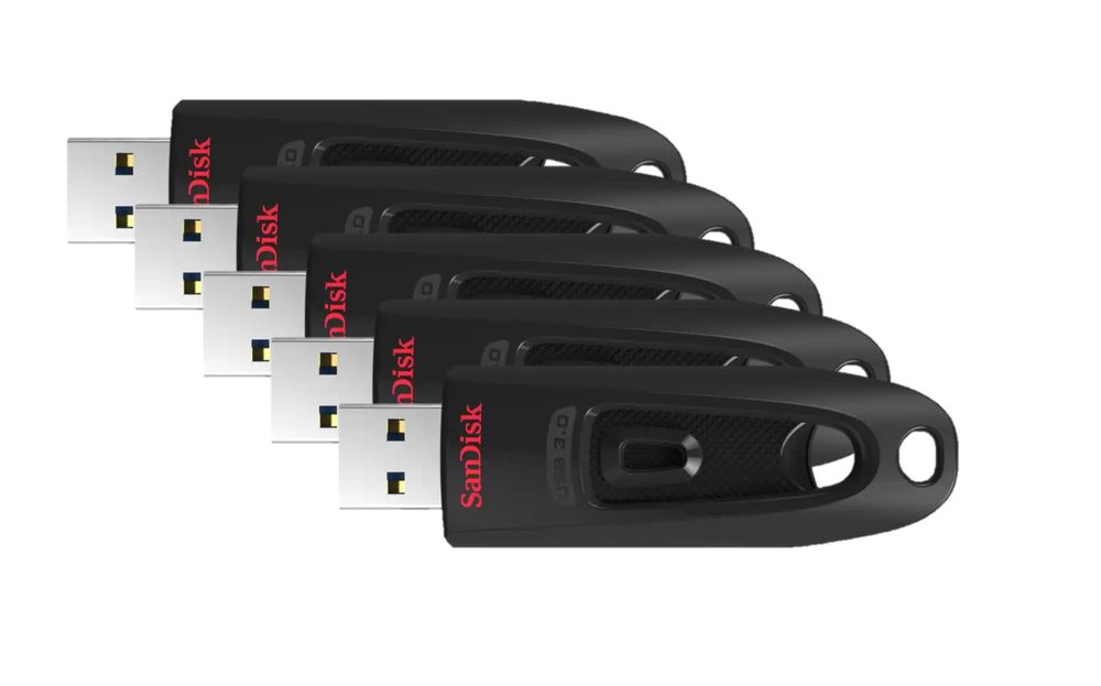 5x SanDisk Clé USB | Ultra USB 3 | USB-Stick | 64 GB | New (Neuf avec ...