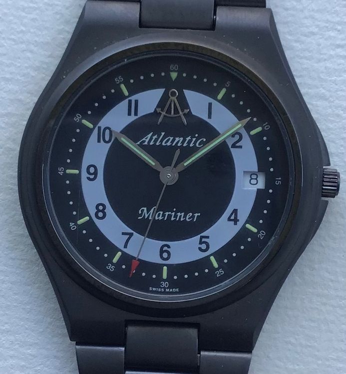 Atlantic Mariner Quartz Armbanduhr (Gebraucht) in Root für CHF 60 – mit ...