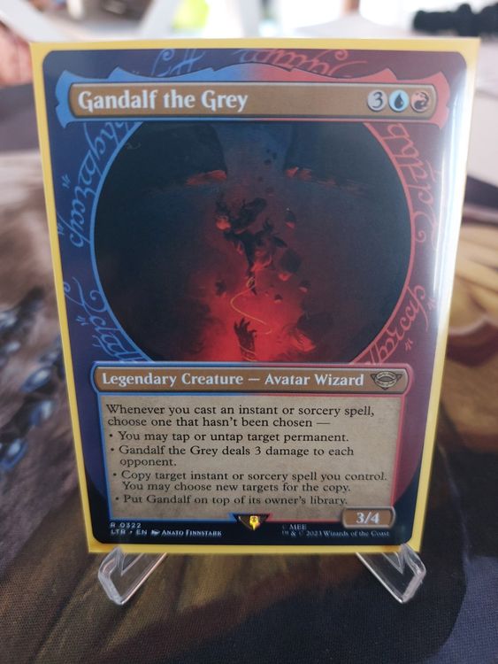 Full art - Gandalf the Grey - mtg lord of the ring | Kaufen auf Ricardo