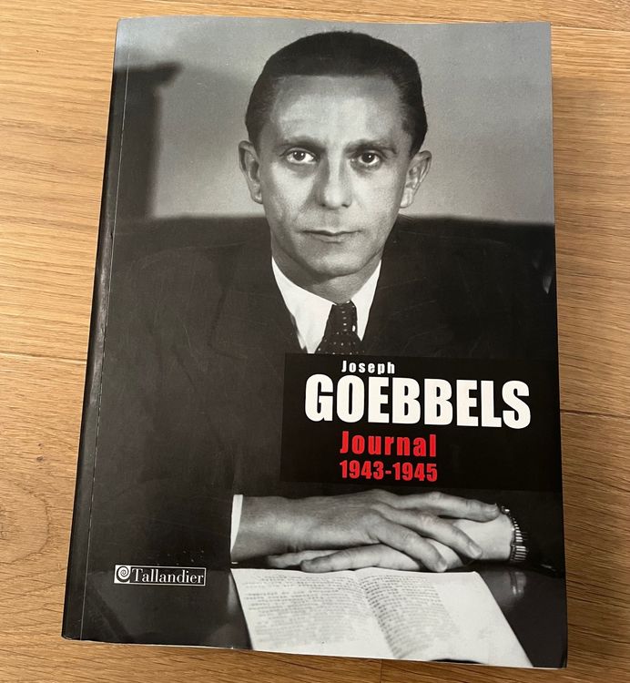 Joseph Goebbels - Journal 1943-1945 (Gebraucht) in Denges für CHF 16 ...