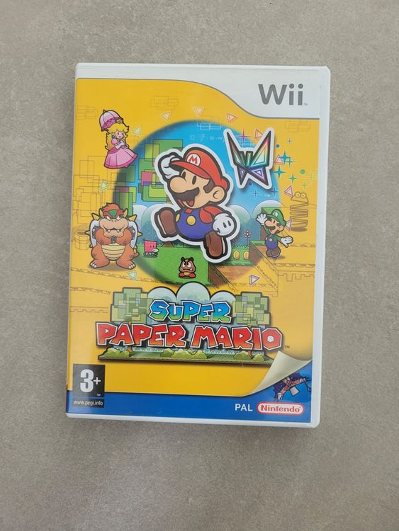 Super Paper Mario, Wii (PAL) (Gebraucht) in Uezwil für CHF 19.9 – mit ...