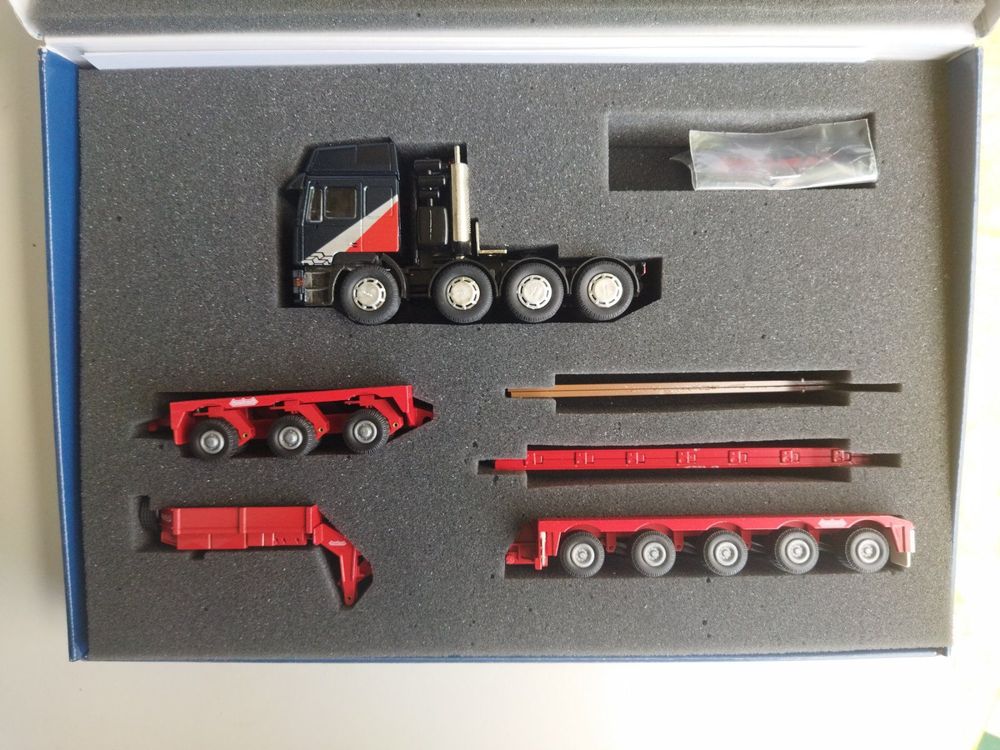 MAN & Nooteboom Euro Lowbed Trailer von Conrad die cast 1/50 (Neu und ...