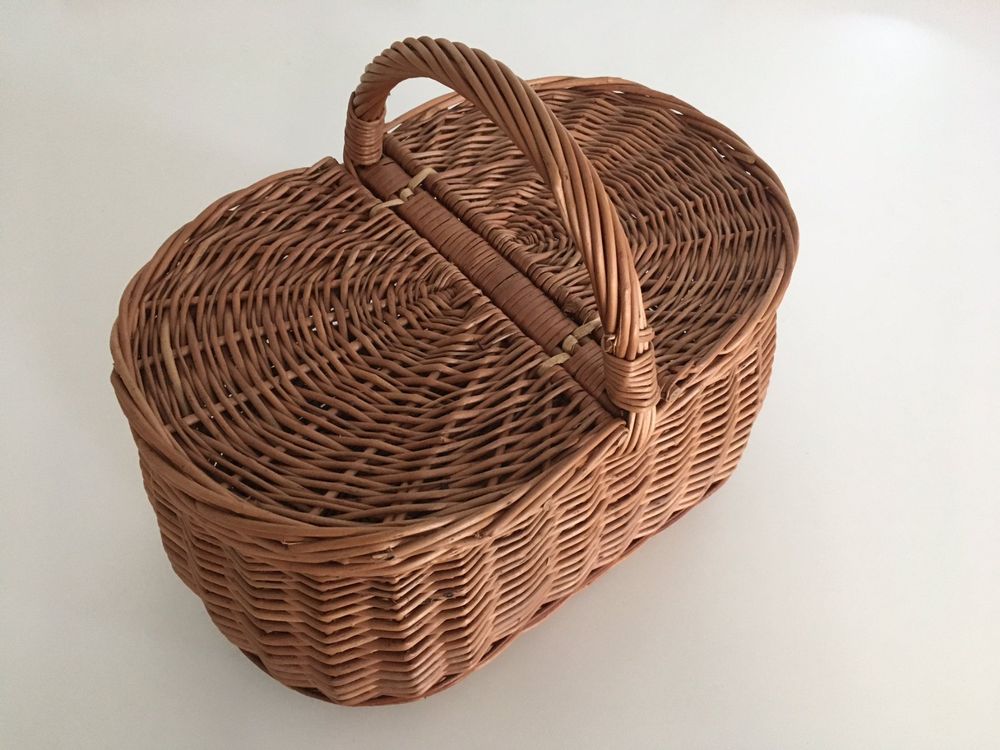 Weidenkorb mit Deckel (Gebraucht) in Hägglingen für CHF 9 – nur ...