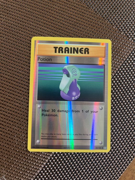 Pokemon Potion Reverse Holo XY Evolutions | Kaufen auf Ricardo