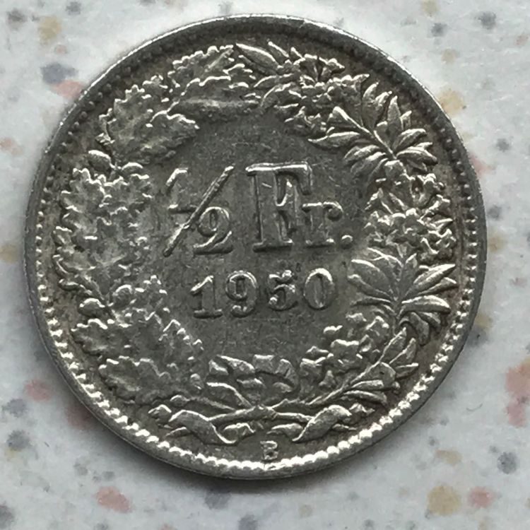 1950 50 Rappen Silber !!!! | Kaufen auf Ricardo
