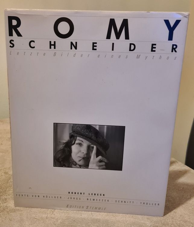 Buch Romy Schneider, Letzte Bilder eines Mythos 1986 (Gebraucht) in Winterthur für CHF 39 – mit ...
