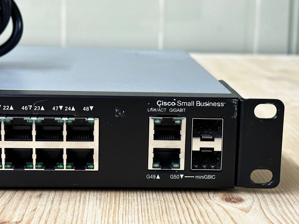 Cisco SG200-50, Business Model 50Port Gigabit Smart Switch (Gebraucht ...