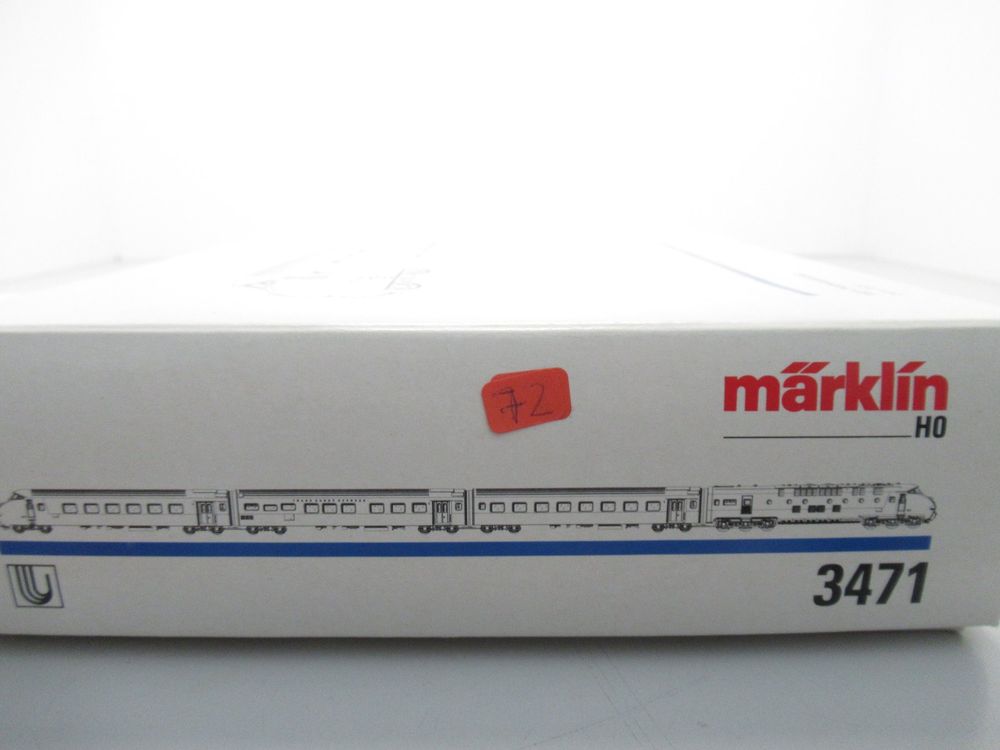 Märklin 3471 TEE-Triebwagenzug der NS AC Delta H0 | Kaufen auf Ricardo