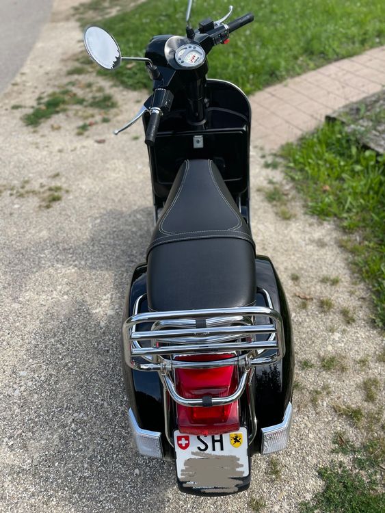 Vespa 125 PX - Roller SCHWARZ (aktuelle Originalaufnahmen) | Kaufen auf Ricardo