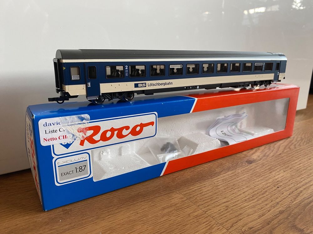 Roco 45321 (2) BLS EW IV 2. Klasse B Ep. V Pendelzugfähig | Kaufen auf ...