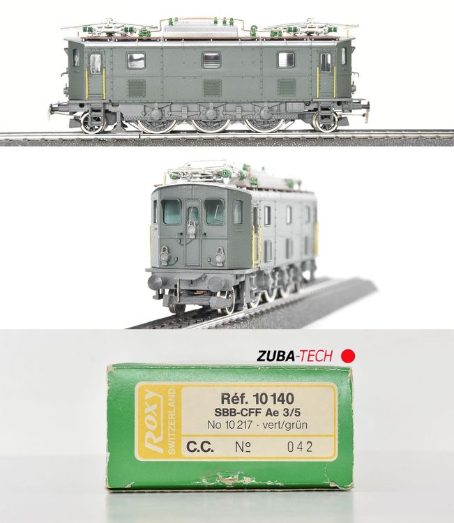 Roxy 10140 E-Lok Ae 3/5 SBB H0 GS Analog mit OVP (Gebraucht) in St ...