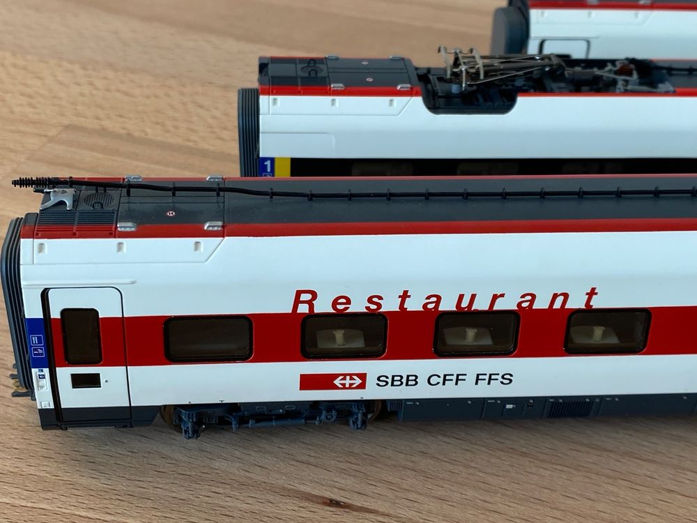 Roco SBB 7-teiliger Neige-Triebzug ICN Serie RABDe der SBB (Neu (gemäss ...