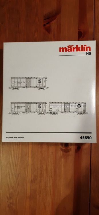 Märklin 45650 Gedeckte Güterwagen | Kaufen auf Ricardo