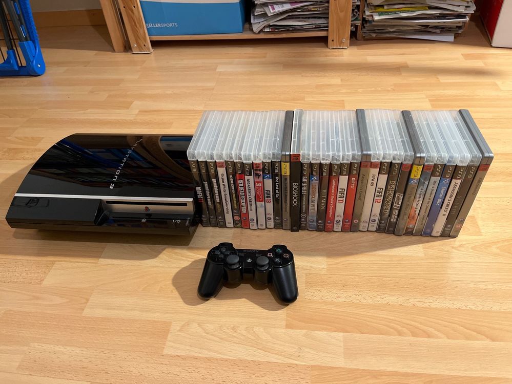 Playstation 3 mit 30 Games | Kaufen auf Ricardo